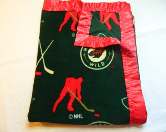 Minnesota Wild Blanket | Etsy