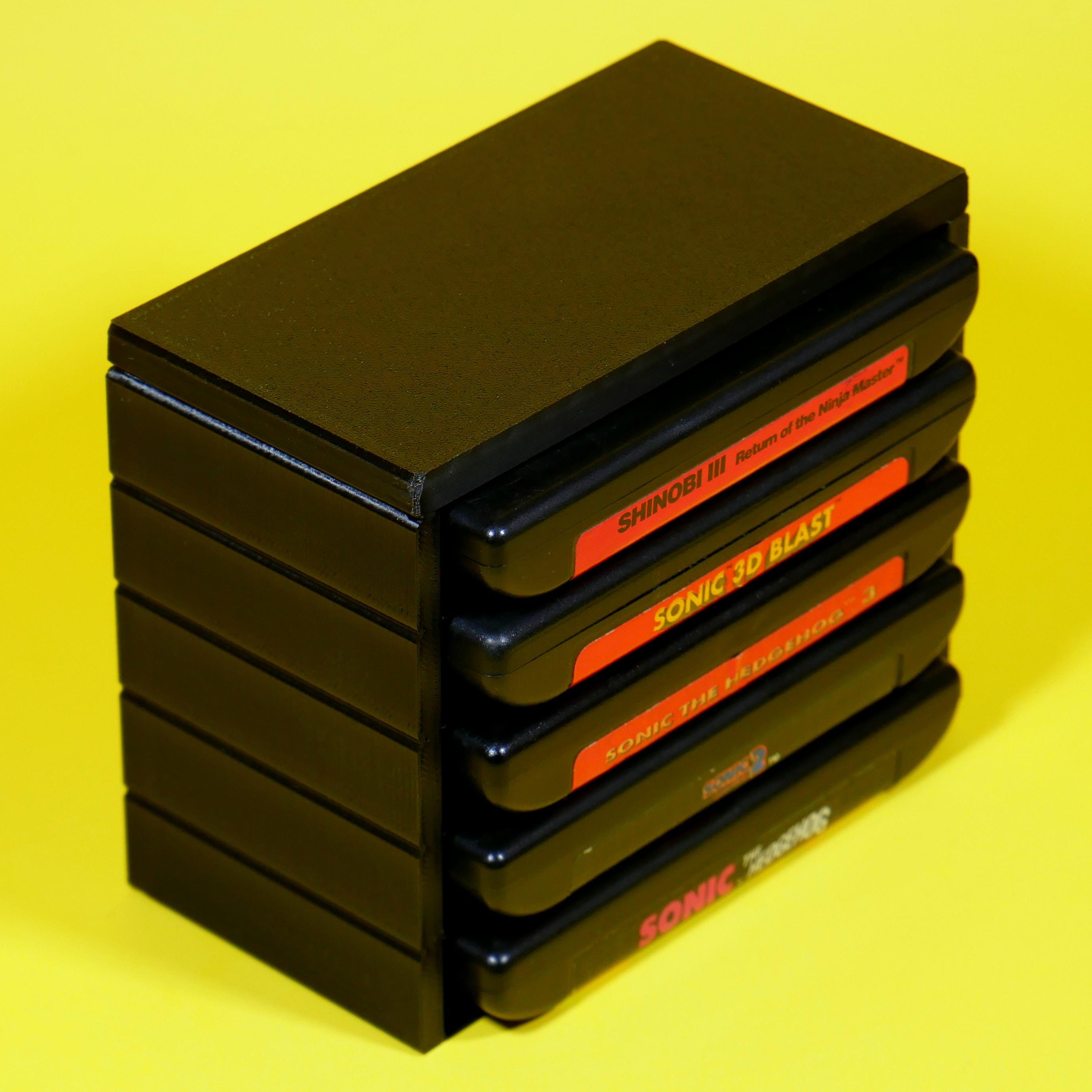 Stackable Sega Genesis / Mega Drive Cart Organizer - Etsy