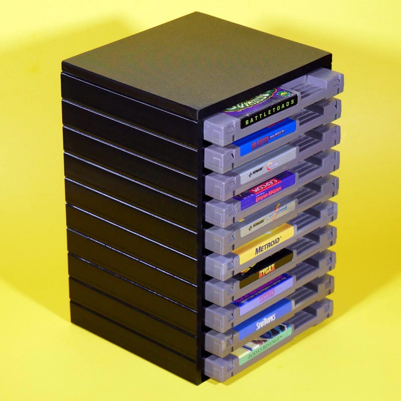 Nes Cartridge Rack - Etsy
