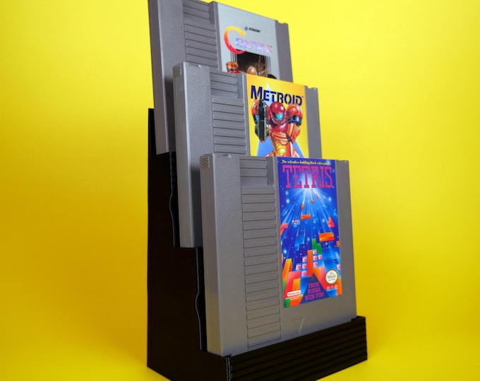 Nintendo NES Cartridge Tower 10 Cartridges Case / Organizer / Storage ...