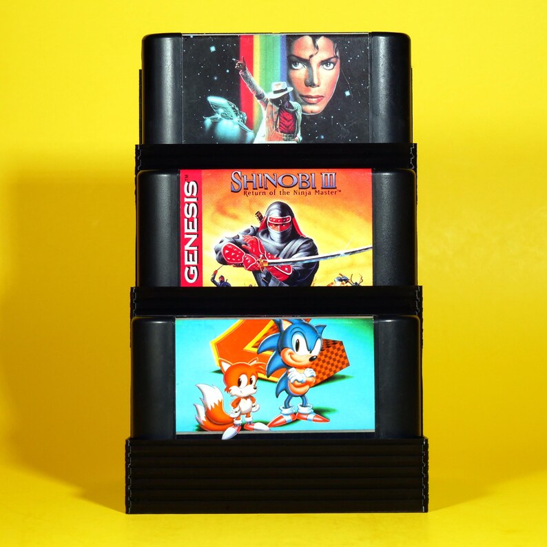 Sega Genesis Game Display Tower - Etsy