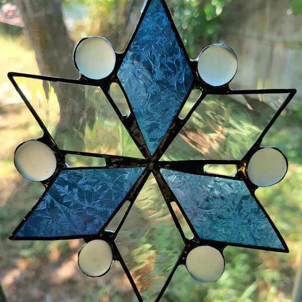 Stained Glass Star - Etsy