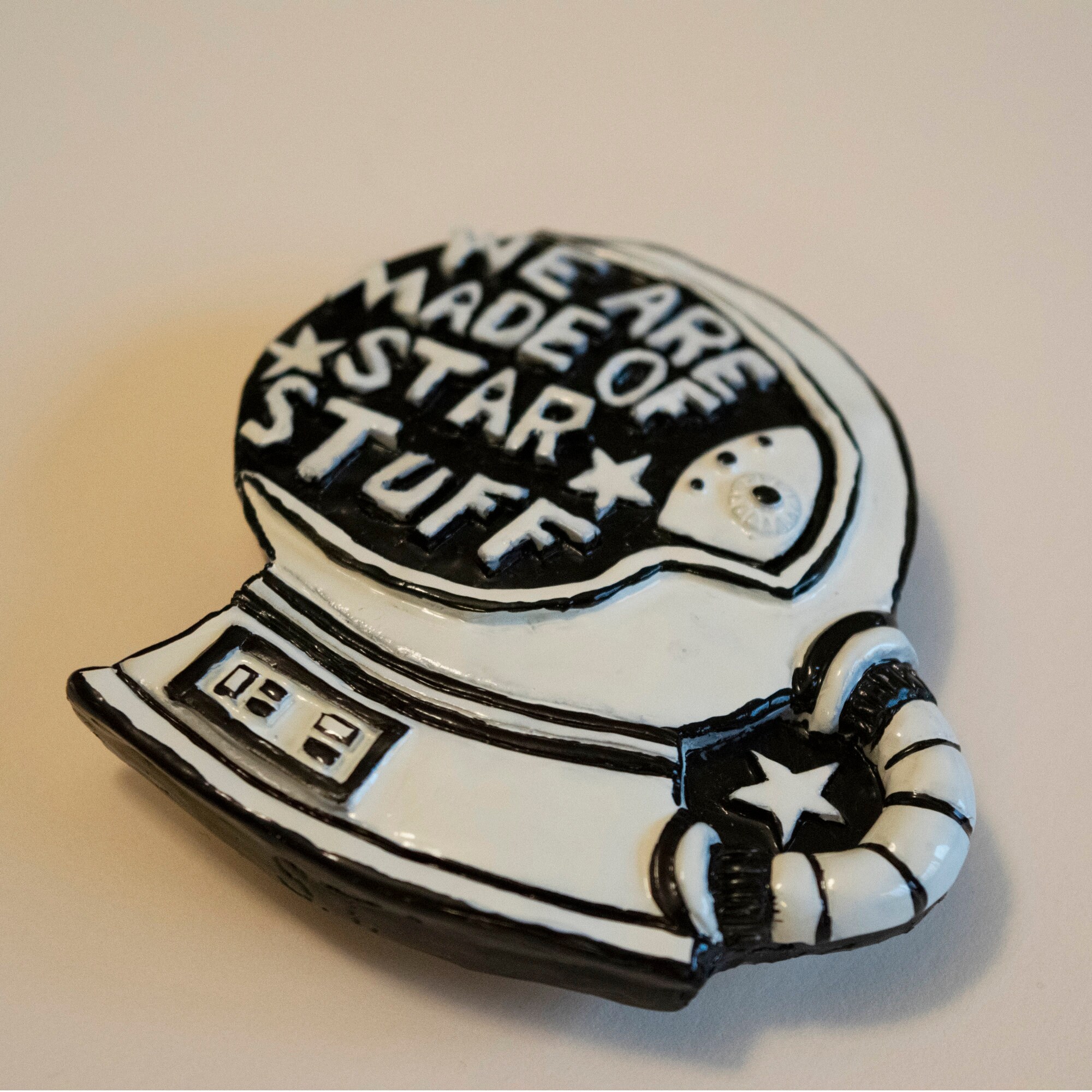 We Are Made of Star Stuff Magnet Astronaut Helmet Space - Etsy