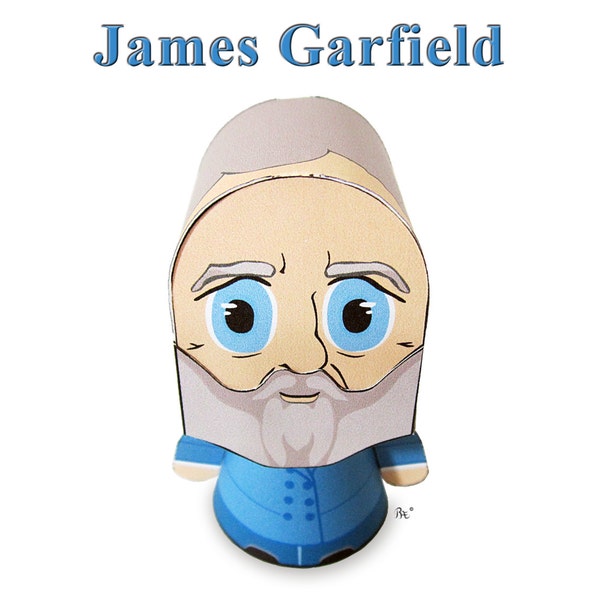 President James Garfield - Etsy