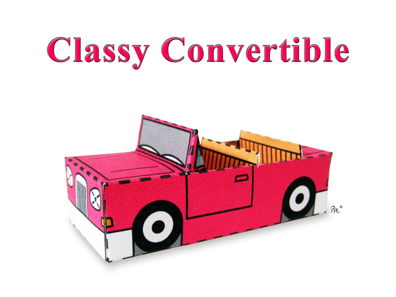 Fun Vehicles Paper Toy Car Models Set of 3 - Etsy
