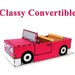 Fun Vehicles Paper Toy Car Models Set of 3 - Etsy Canada