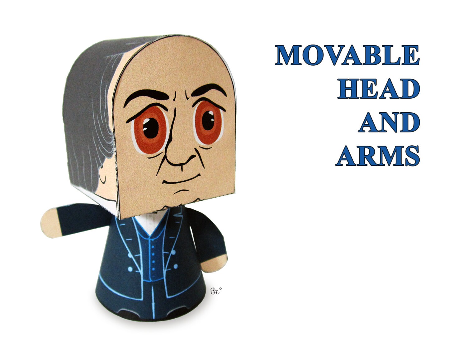 President Andrew Johnson Paper Toy Model W/movable Parts - Etsy
