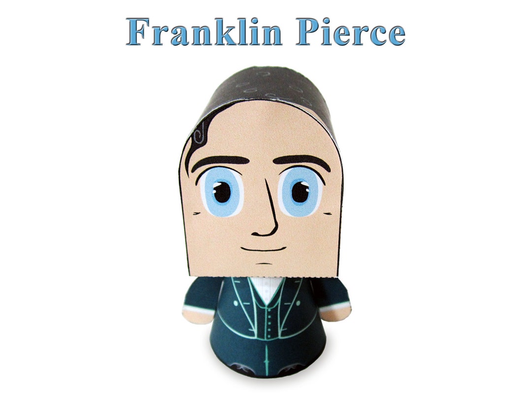 President Franklin Pierce Paper Toy Model W/movable Parts - Etsy