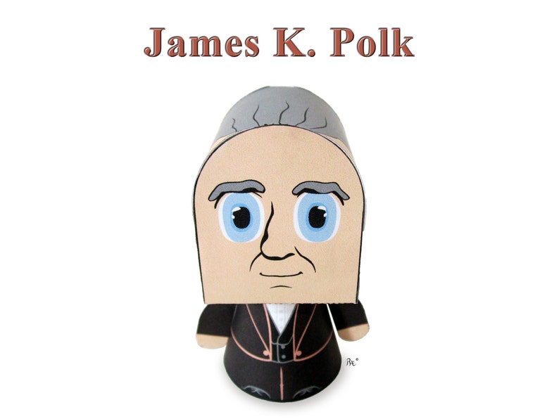 President James K. Polk Paper Toy Model W/movable Parts - Etsy