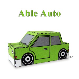 Fun Vehicles Paper Toy Car Models Set of 3 - Etsy