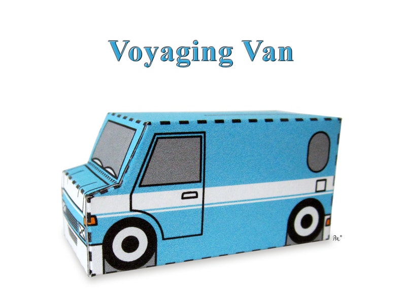 Trendy Vehicles Paper Toy Car Models Set of 3 - Etsy