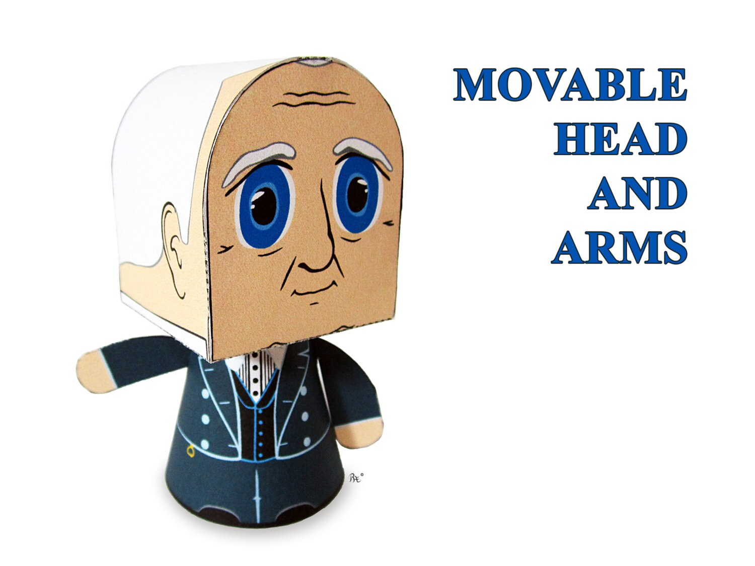 President James Buchanan Paper Toy Model W/movable Parts - Etsy