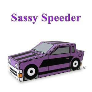 Fun Vehicles Paper Toy Car Models Set of 3 - Etsy