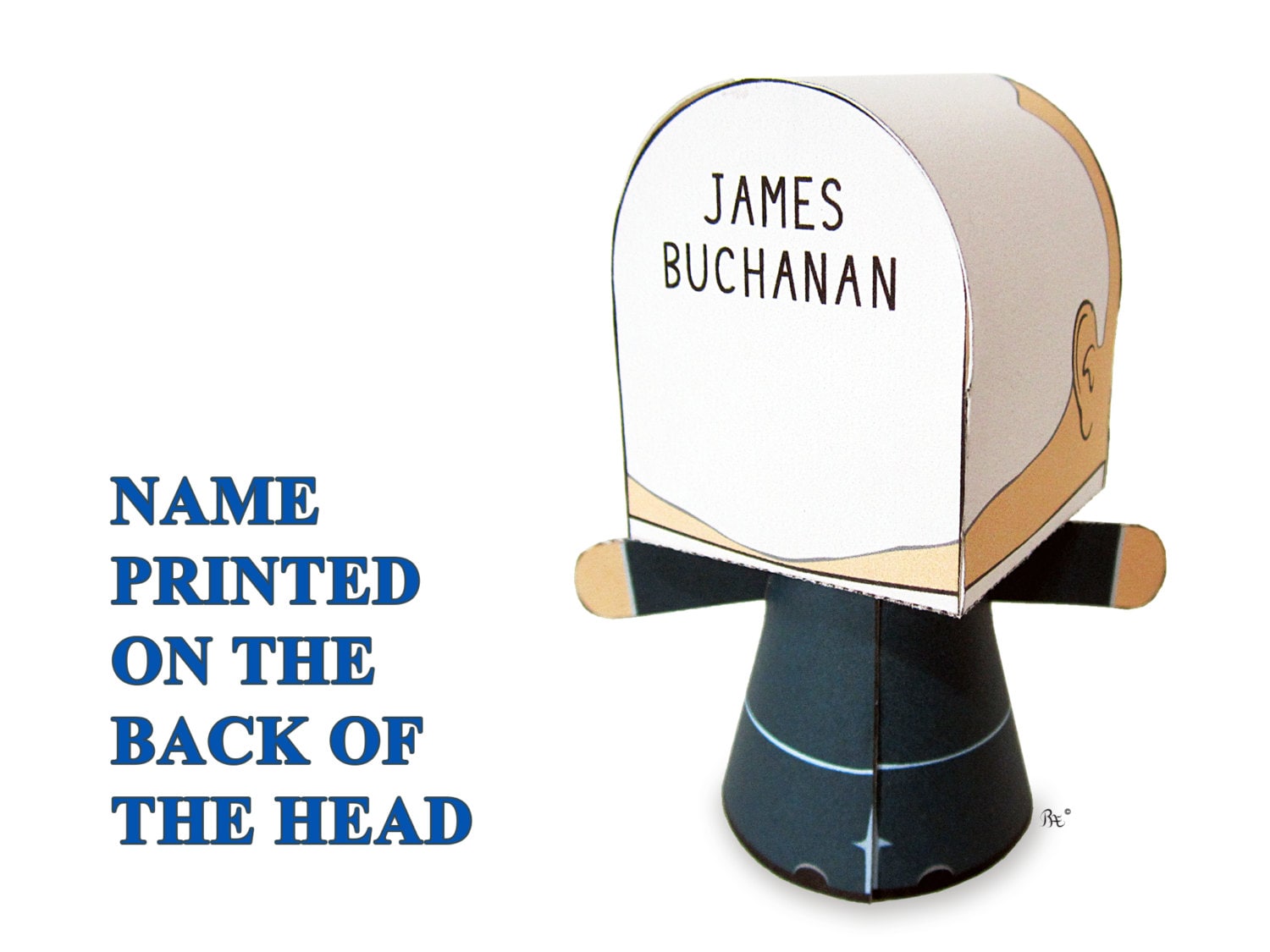 President James Buchanan Paper Toy Model W/movable Parts - Etsy