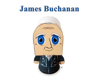 President James Monroe Paper Toy Model W/movable Parts | Etsy