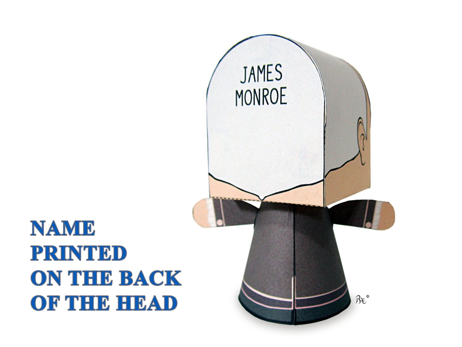 President James Monroe Paper Toy Model W/movable Parts - Etsy