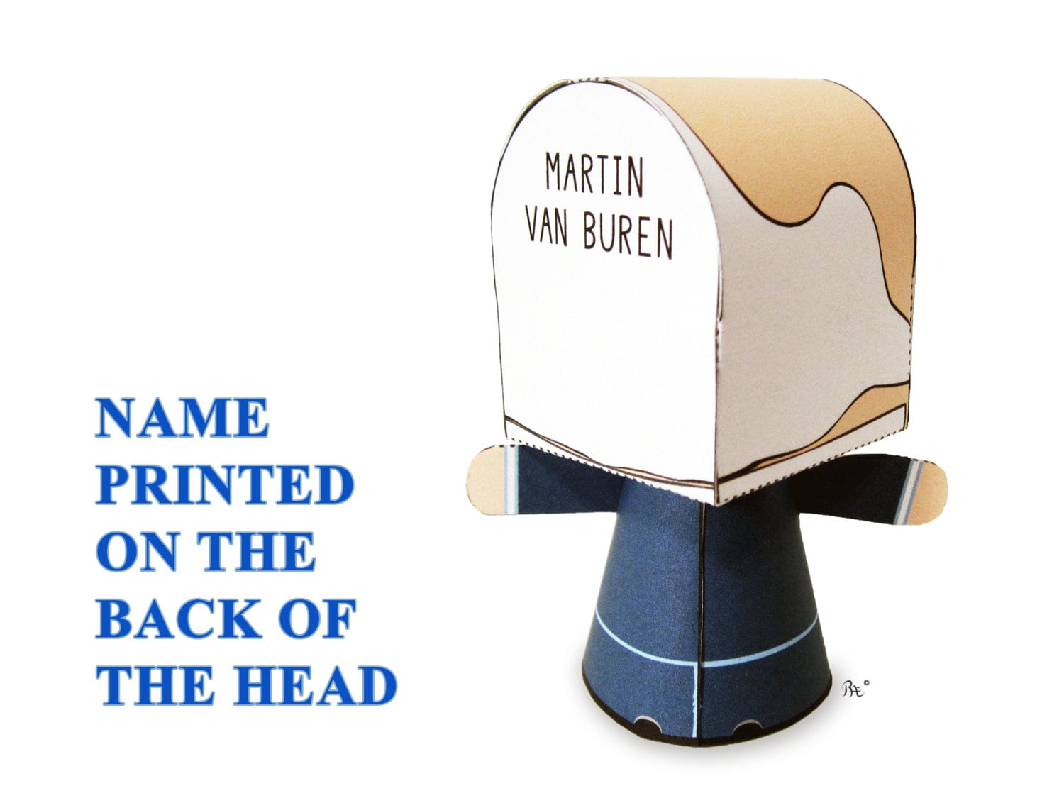 President Martin Van Buren Paper Toy Model W/movable Parts - Etsy