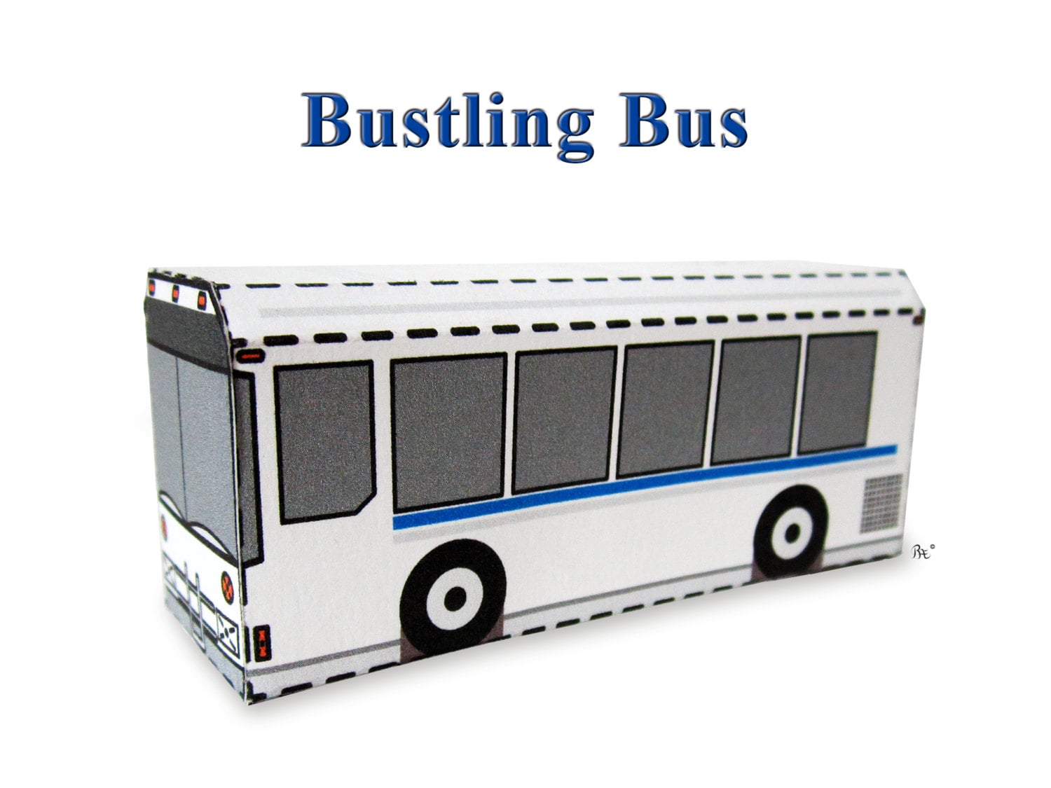 Public Transport Paper Toy Vehicle Models Set of 3 - Etsy