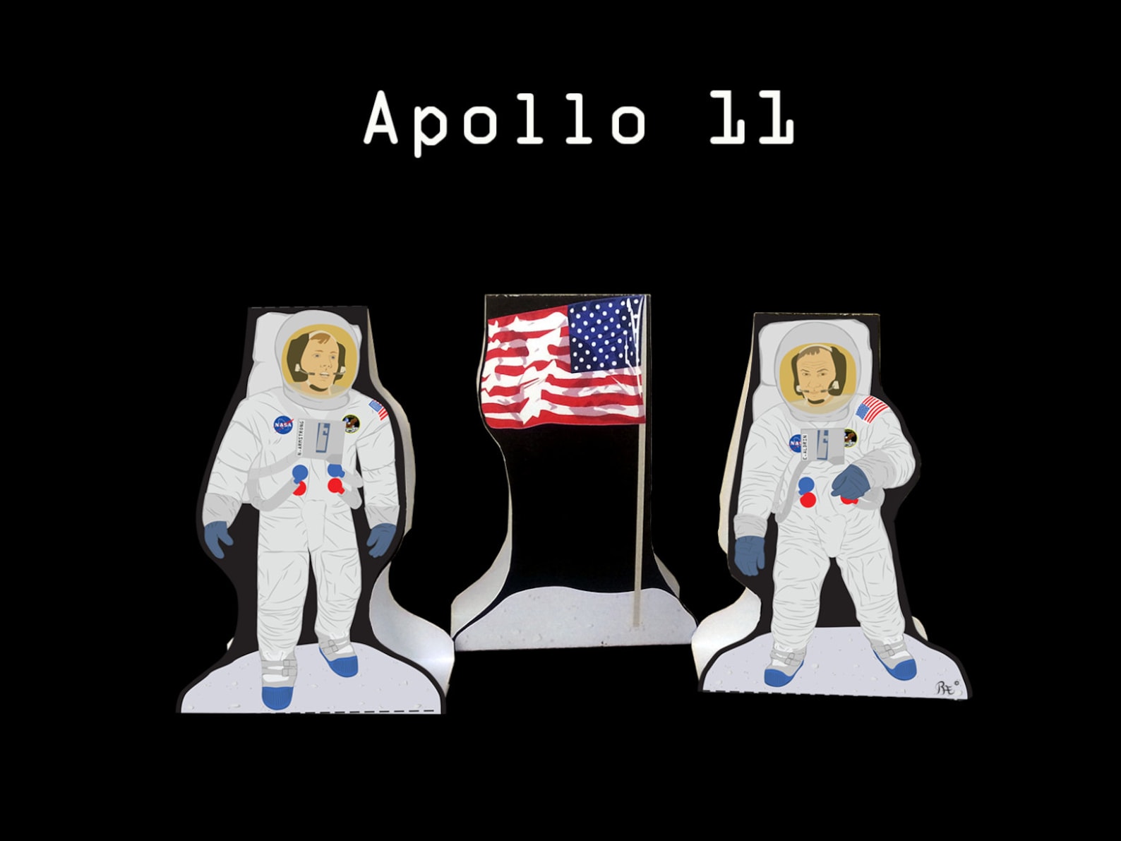 Apollo 11 Paper Toy Model & Educational Playset - Etsy