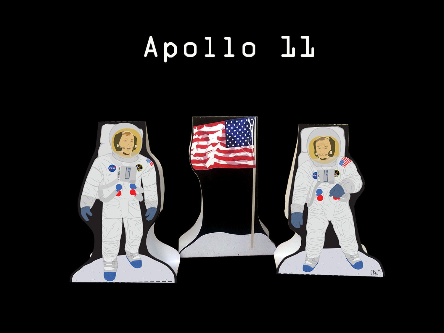 Apollo 11 Paper Toy Model & Educational Playset - Etsy