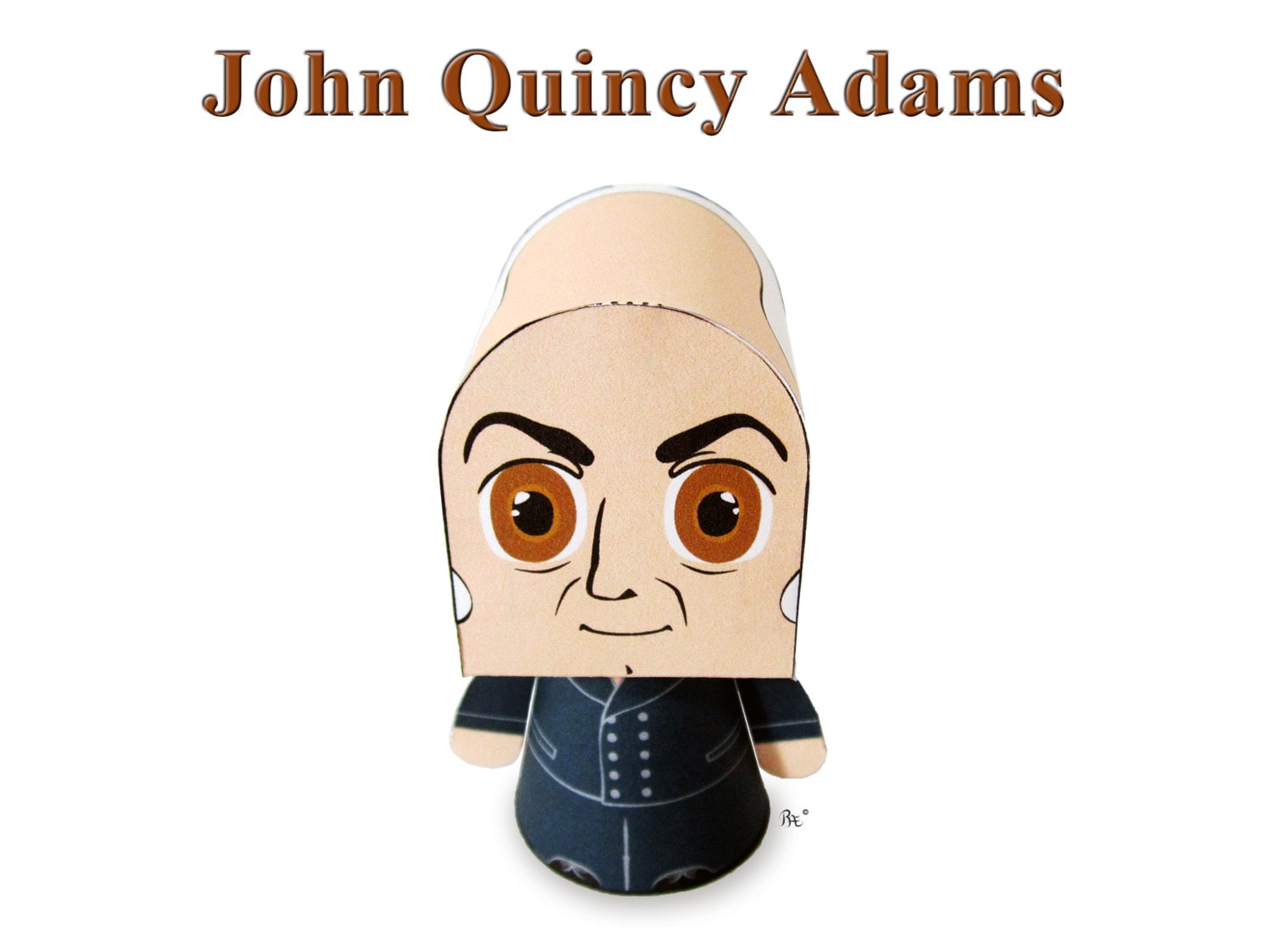 President John Quincy Adams Paper Toy Model W/movable Parts - Etsy