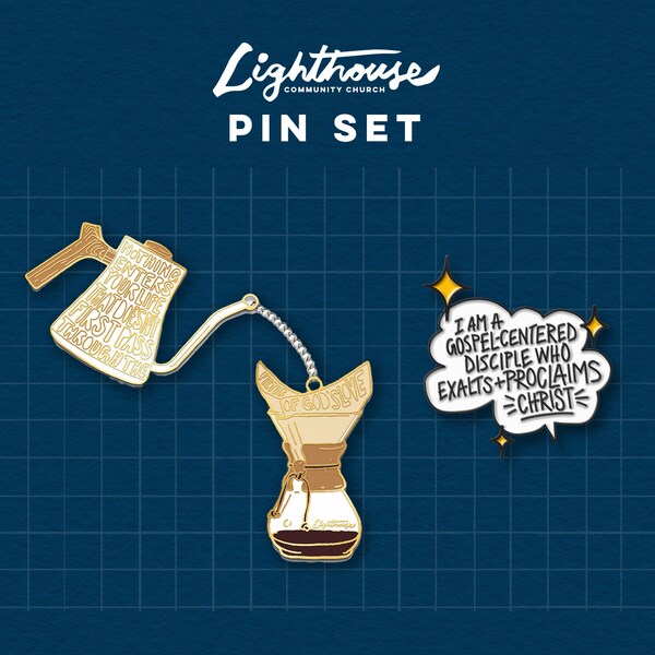 Lighthouse Pin - Etsy