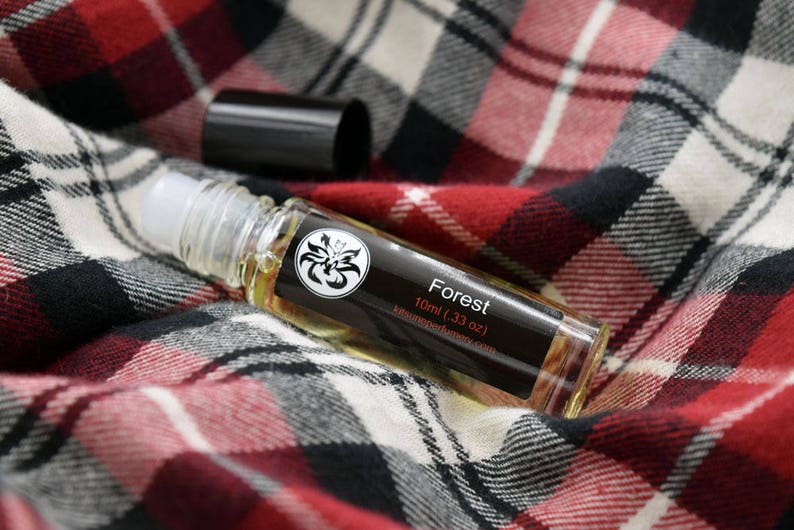 Men's Cologne - Forest - Cedarwood, Bergamot, Fir Needle, Roll On - Etsy
