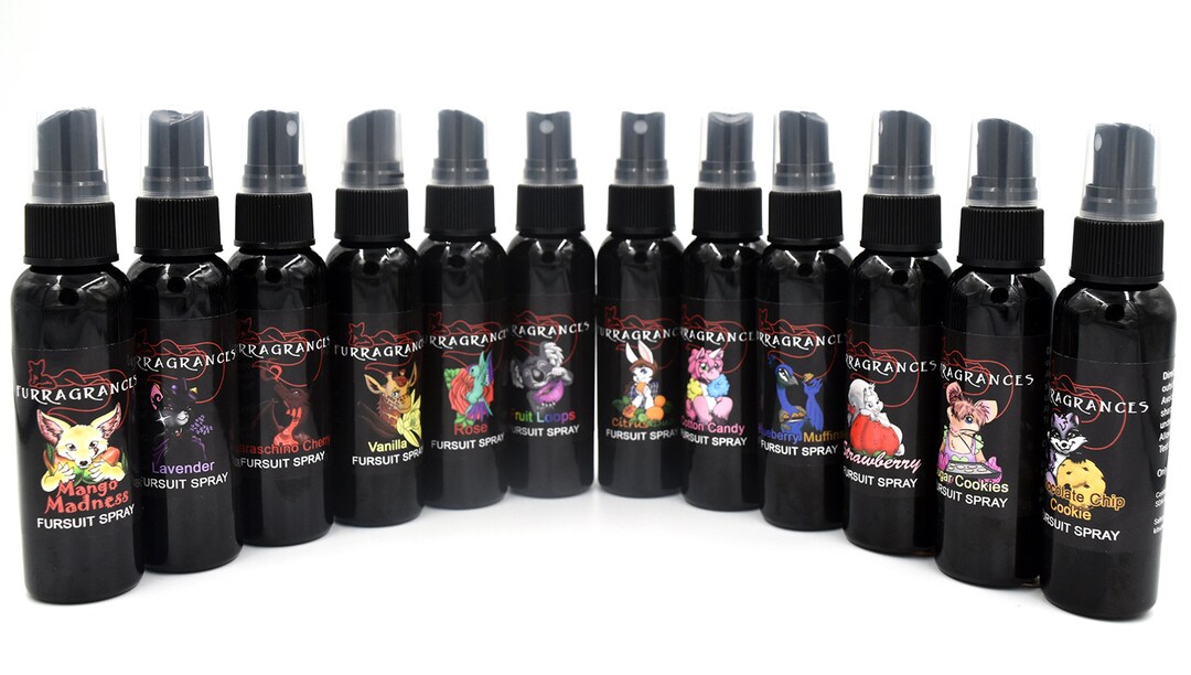 Fursuit Spray 2021 Scents Cleaning Cosplay Costume 10ml 60ml 120ml - Etsy