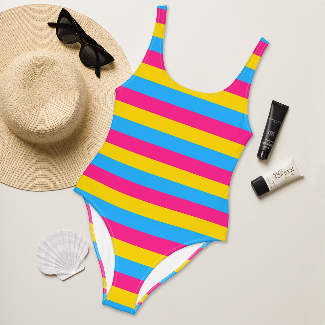 Pansexual Pride AOP One-piece Swimsuit - Etsy