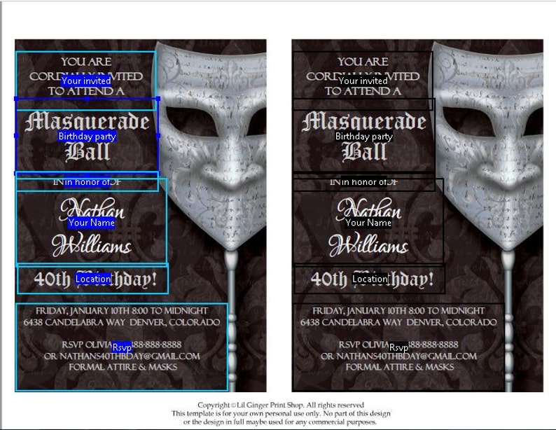 40th Birthday Invitation, Men's 40th Birthday Invitation, Mens Birthday ...