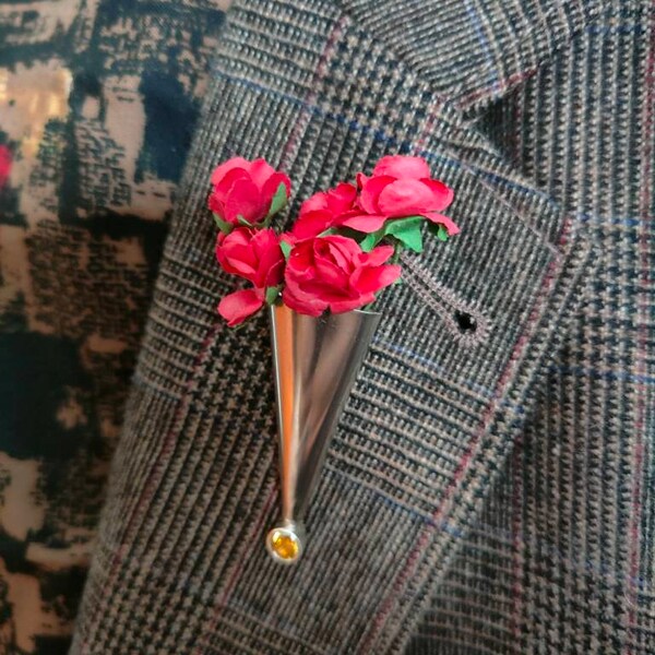 Poirot Lapel Pin - Etsy