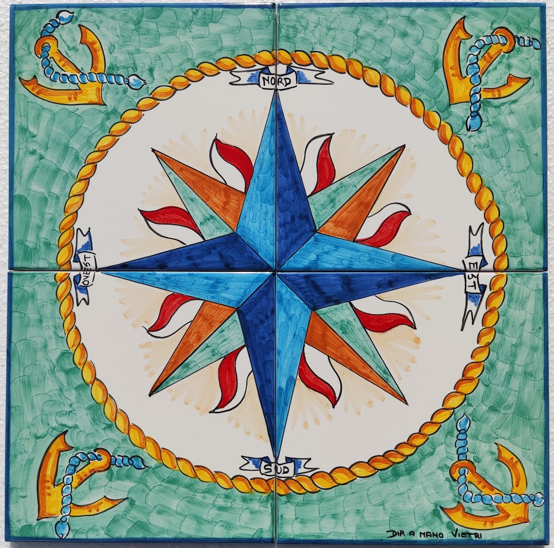 Compass Rose, Ceramic Tiles, Home Improvement, Wall & Floor Tiles ...