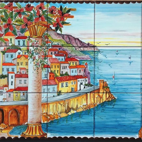 Kitchen Backsplash Tile Amalfi Coast - Etsy