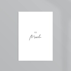 Printable Dashboard Dividers and Tabs - Months | A4, A5, Letter, Half ...