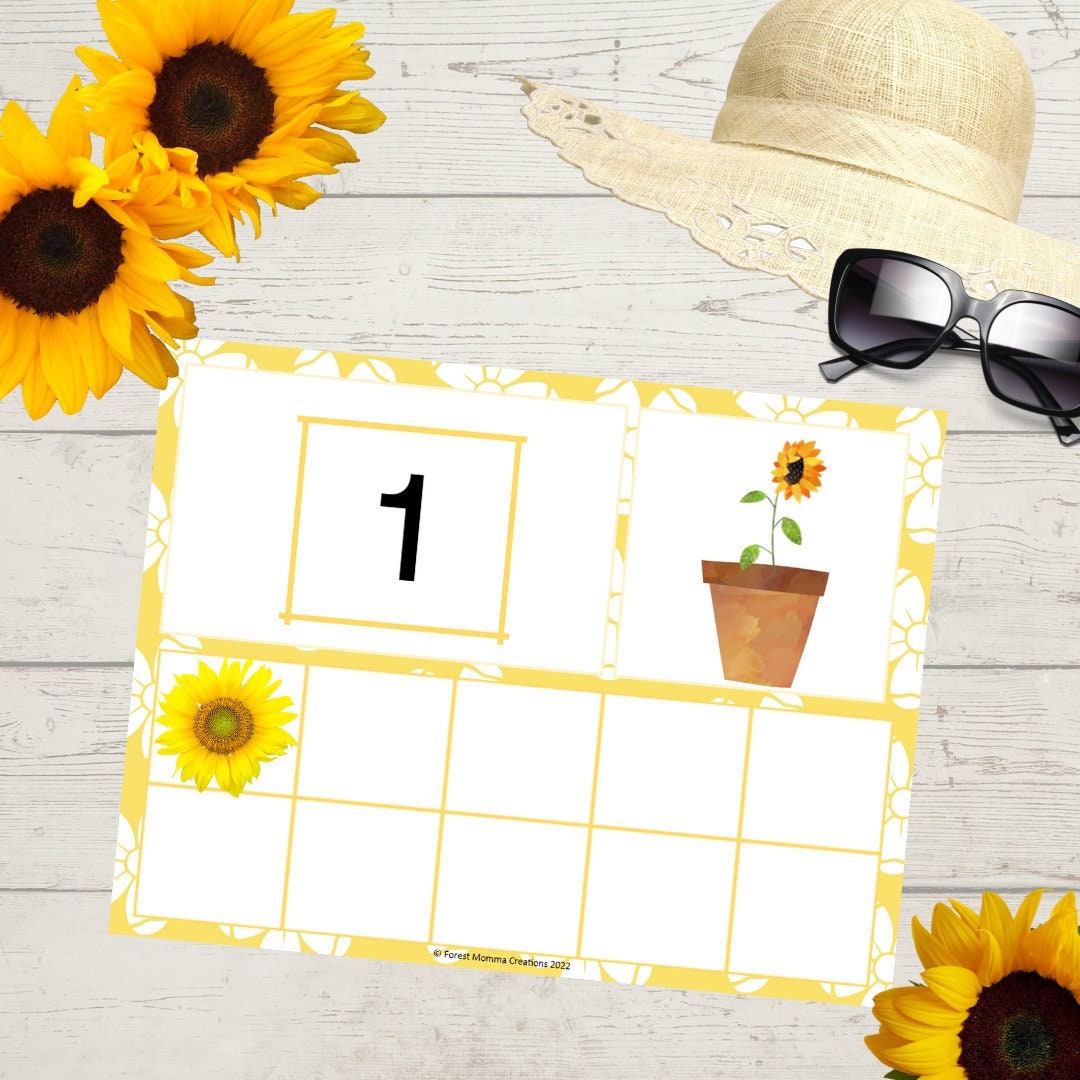 Summer Math Mat - Etsy