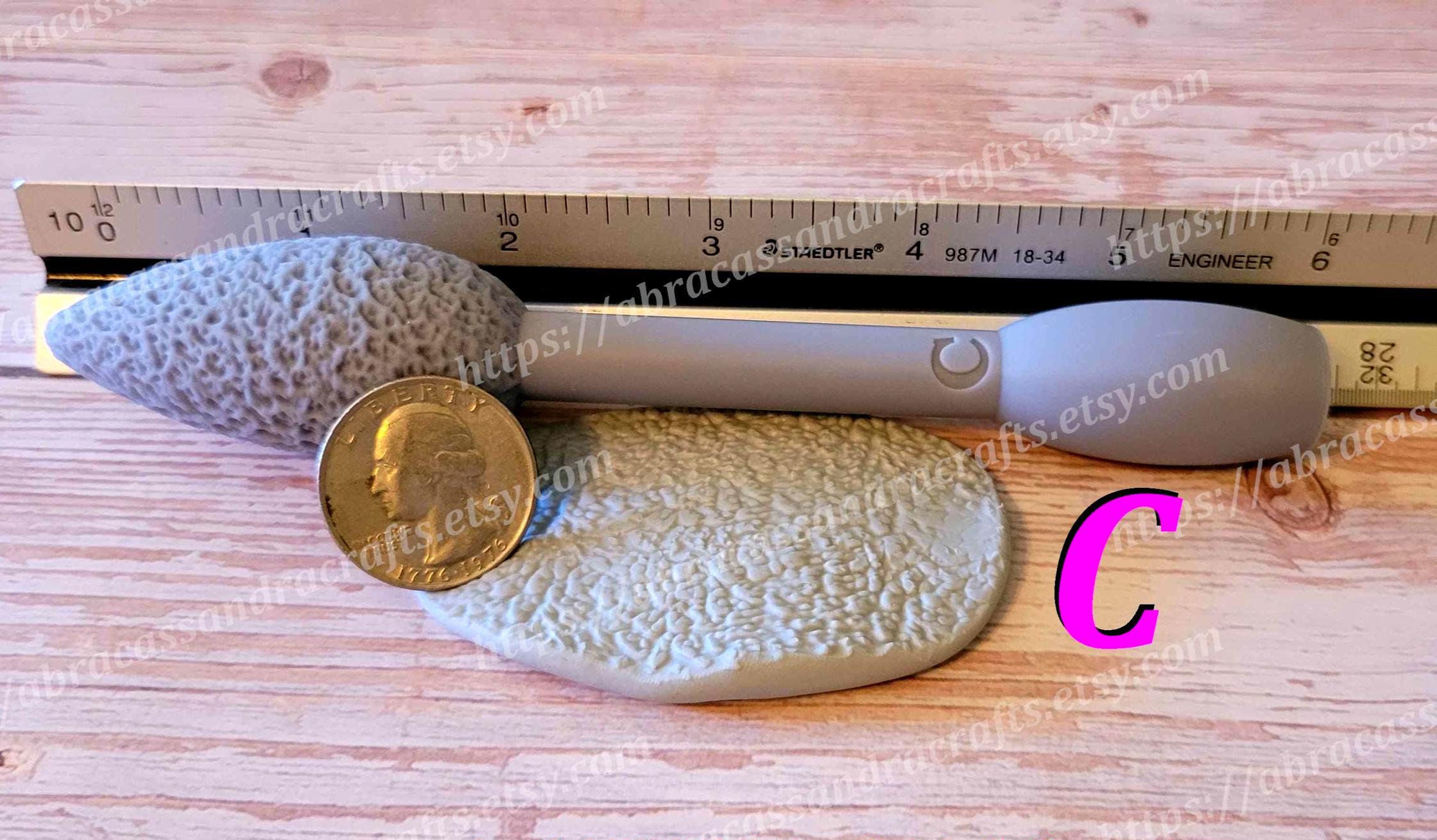 6" Tapered Texture Tool for Sculpting | Individual Sticks | Clay, SFX ...