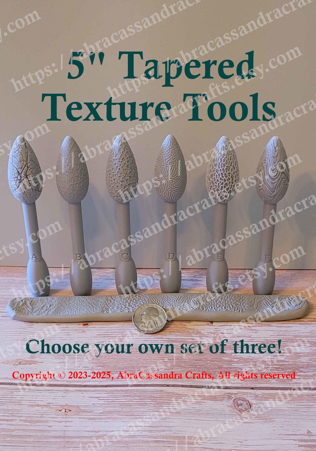 5 Texture Texture Tool for Sculpting Choose Your Own Set of Three Three ...