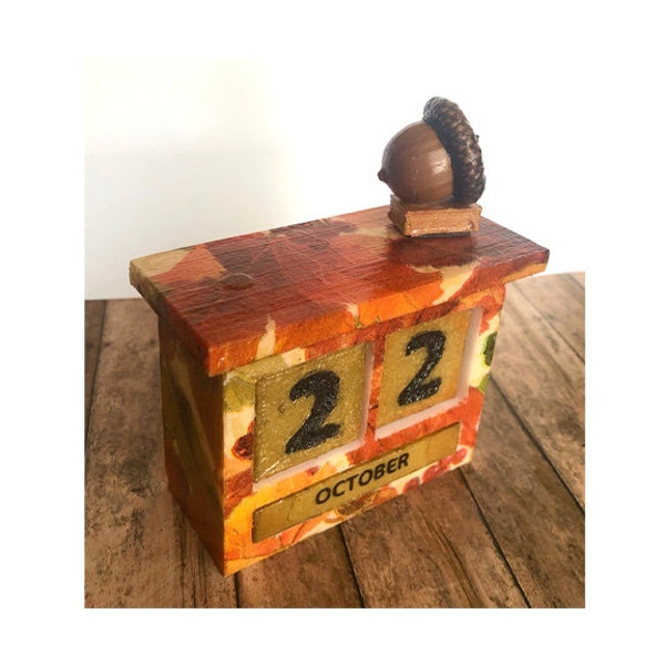 Block Calendar - Etsy