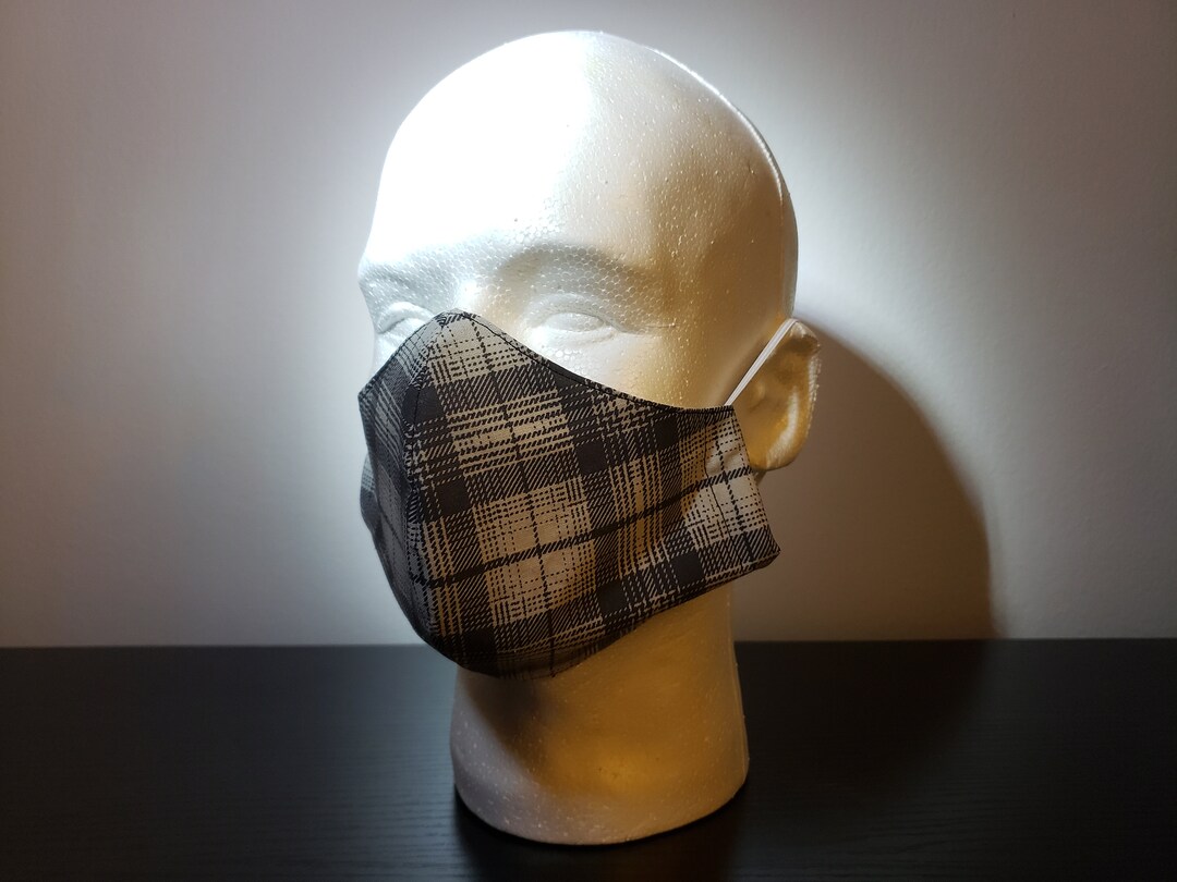 Large Size Cotton Face Mask (adult Men) - Etsy