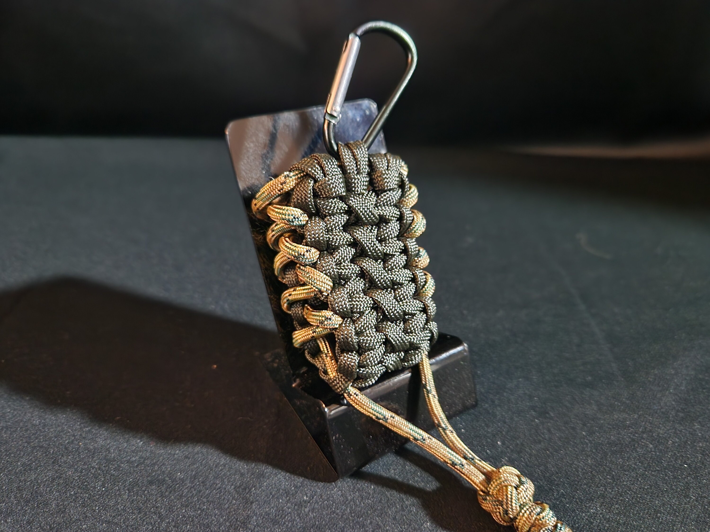Paracord Vape Box Holster Olive Drab/camo With Carabiner - Etsy