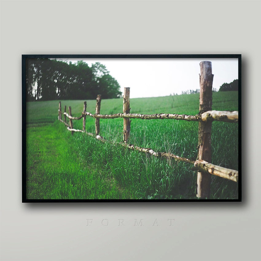 WOODEN RURAL FENCE, Farm Photography, Village, Greens, Wooden Fence ...