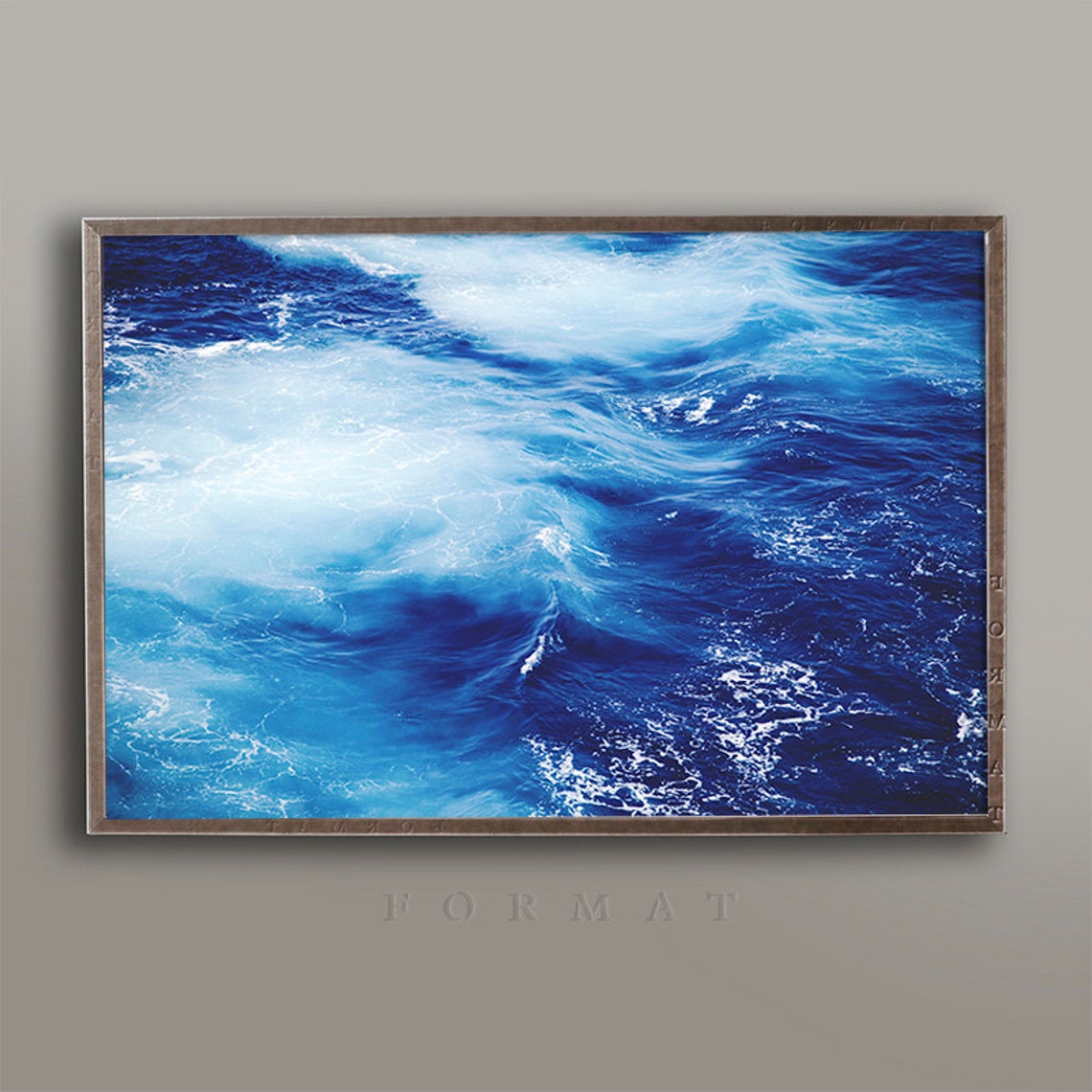 WILD BLUE SEA Ocean Photography Abstract Art Abstract - Etsy