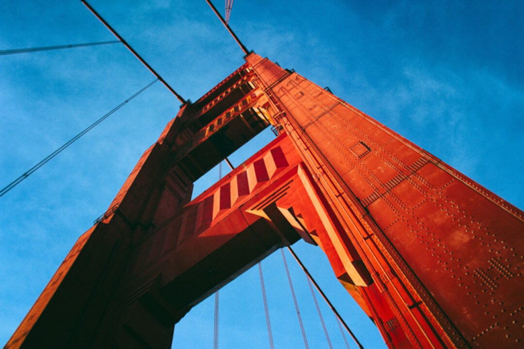 The Red Bridge, Golden Gate Bridge, San Francisco, City by the Bay, Bay ...