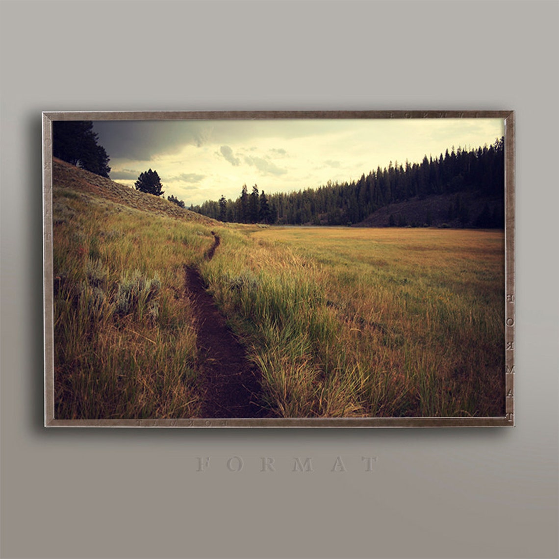 Autumn Nature Trail Fine Art Print, Rustic Farmhouse Decor - Etsy