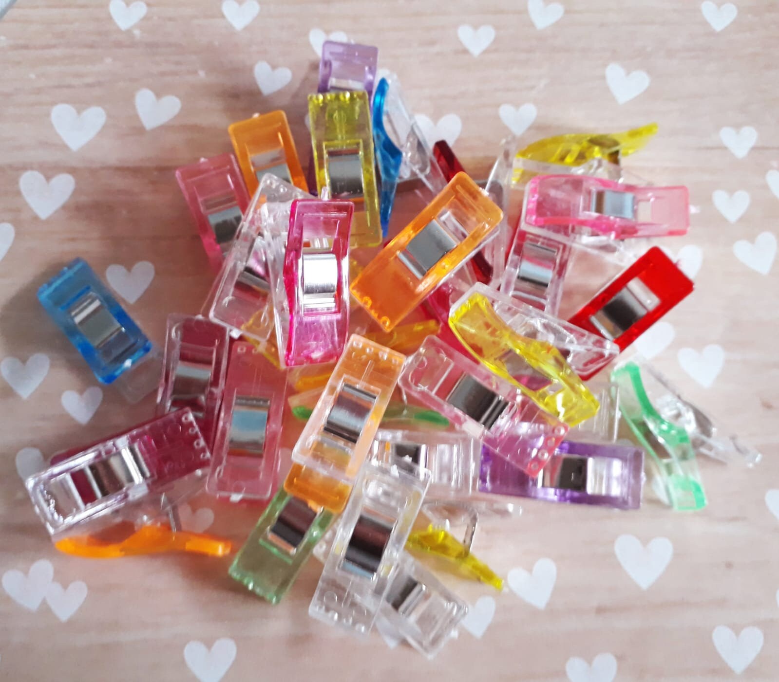 10/25/50 Sewing Clips, Quilting Clips, Plastic Sewing Pins, Fabric ...