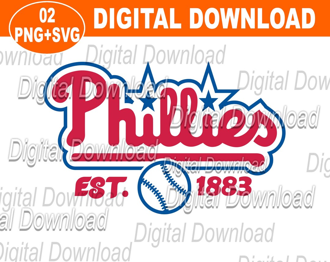 Phillies EST 1883 SVG Files for Cricut Philadelphia SVG - Etsy Canada