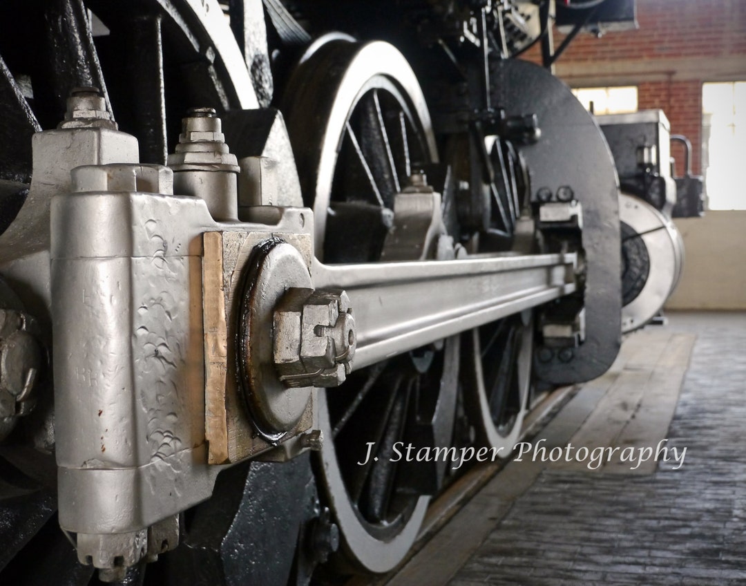 Cool Steam Locomotive Drive Rod Photos. Professional Print in Multiple ...