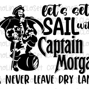 Captain Morgan - Etsy