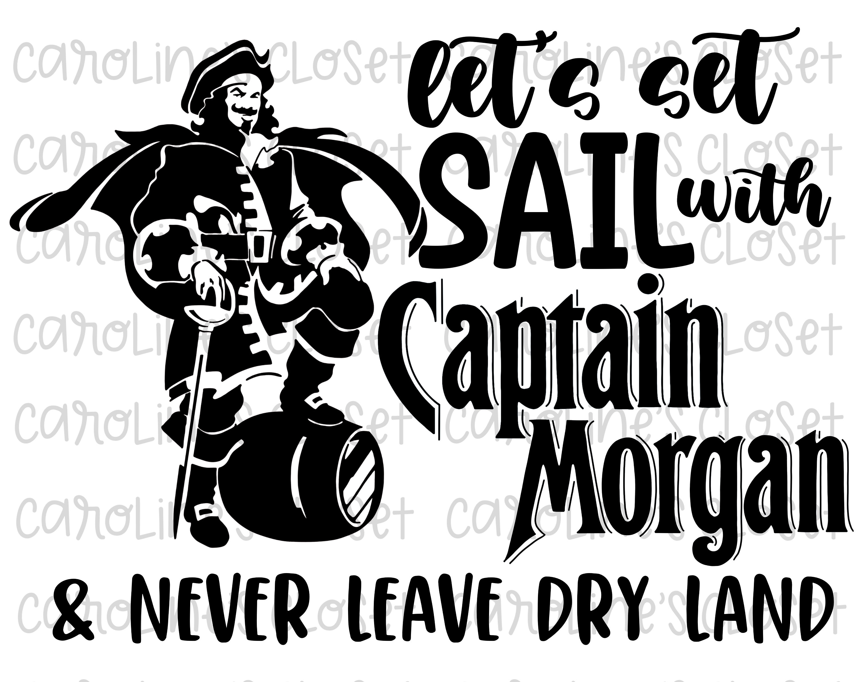 Captain Morgan Label Vector