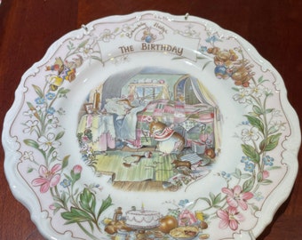 Brambly Hedge Plate - Etsy